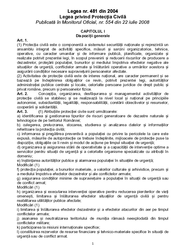 (DOC) Legea nr. 481 din 2004