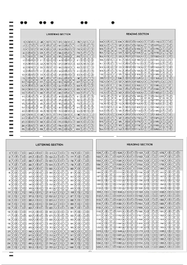 (PDF) Answer sheet toeic word | Điền Trần - Academia.edu