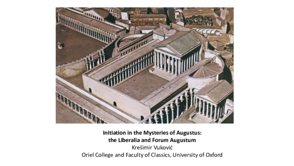 (PPT) Initiation into the Mysteries of Augustus: the Liberalia and the ...