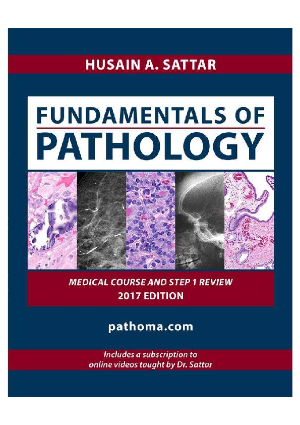 (PDF) Fundamentals of Pathology Pathoma