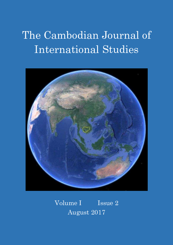 (PDF) Cambodia's ASEAN Membership Revisited: Challenges and Opportunities