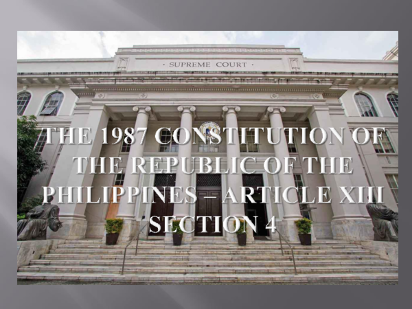 (PPT) Article 8, Section 4 b
