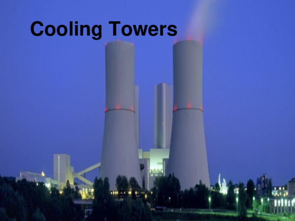 (PPT) Cooling Towers.pptx