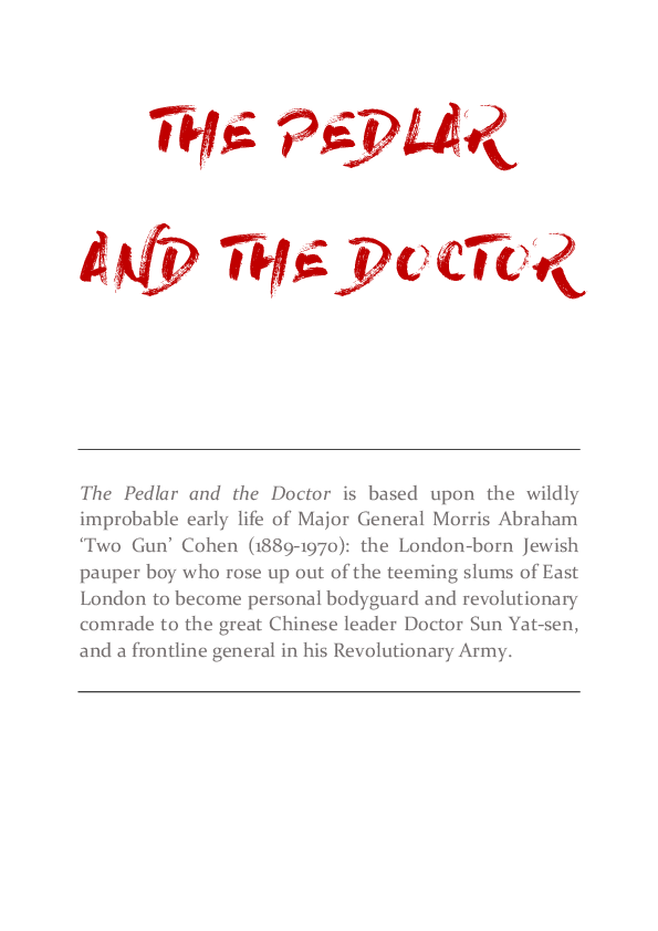 (PDF) The Pedlar and the Doctor - General Morris Cohen and Doctor Sun ...