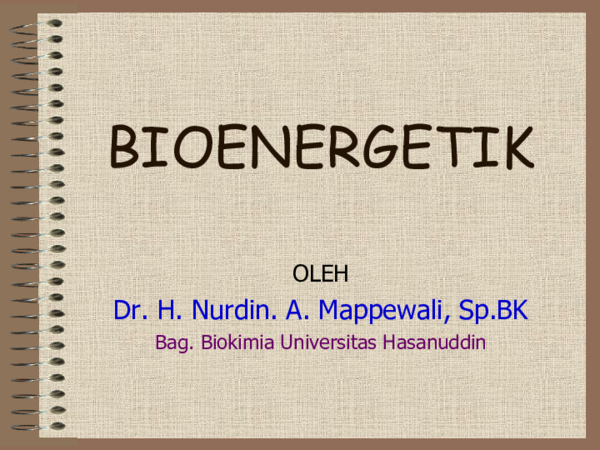 (PPT) Bioenergetik.ppt