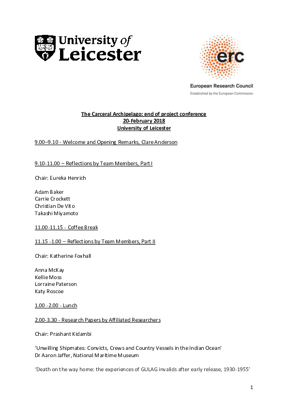 (PDF) Prison Hulks and the Carceral Archipelago Project. The Carceral ...