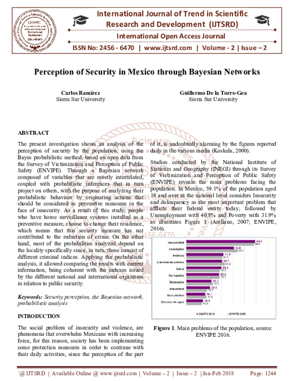(PDF) Perception of Security