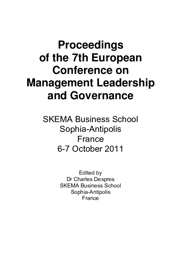 (PDF) Inter-Firm Cooperation under the view of Theory of Planned ...