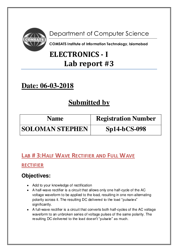 (DOC) Lab Report 3(Elec)