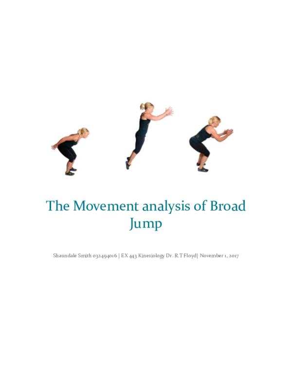 (DOC) The Movement analysis of Broad Jump