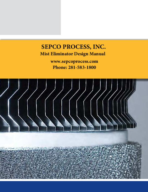 (PDF) SEPCO PROCESS, INC