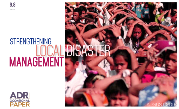 (PDF) Strengthening Local Disaster Risk Reduction and Management