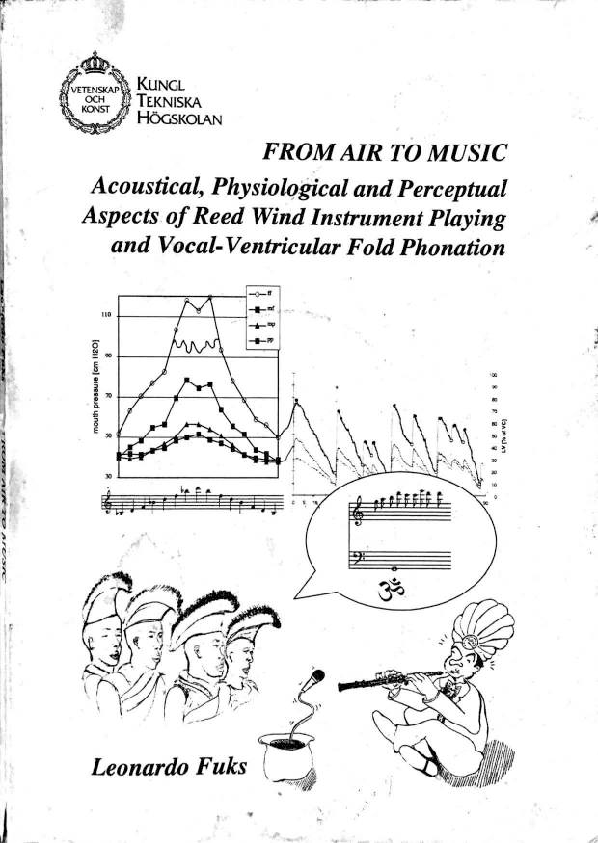 (PDF) FROM AIR TO MUSIC Acoustical, Physiological and Perceptual ...