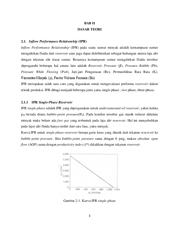 (DOC) Inflow Performance Relationship (IPR