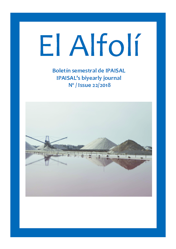 (PDF) El Alfolí 22 2018