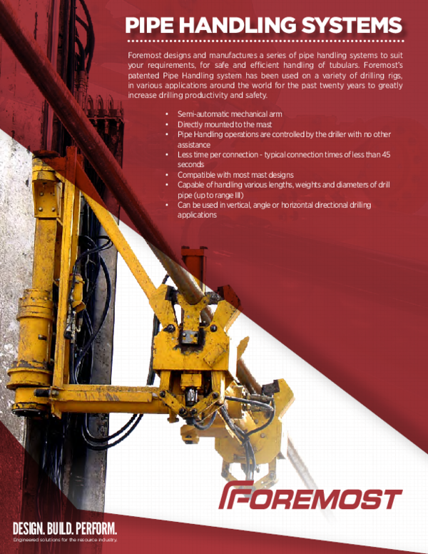 (PDF) PIPE HANDLING SYSTEMS