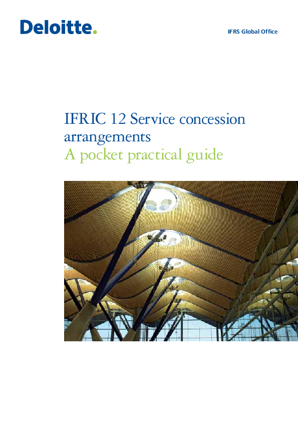 Interprétation IFRIC 12 Accords de concession de services
