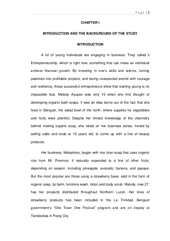 (DOC) CHAPTER I INTRODUCTION AND THE BACKGROUND OF THE STUDY