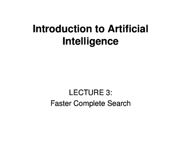 (PDF) IntroToAI_Lecture3