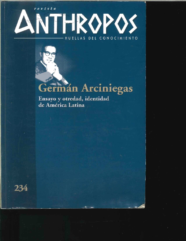 (PDF) "Nuestra América es un ensayo": número de Anthropos sobre Germán ...