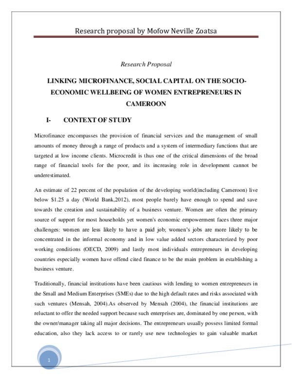 (DOC) CONTEXT OF STUDY