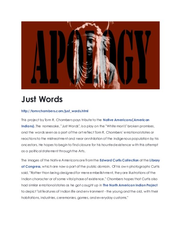 (PDF) Just Words