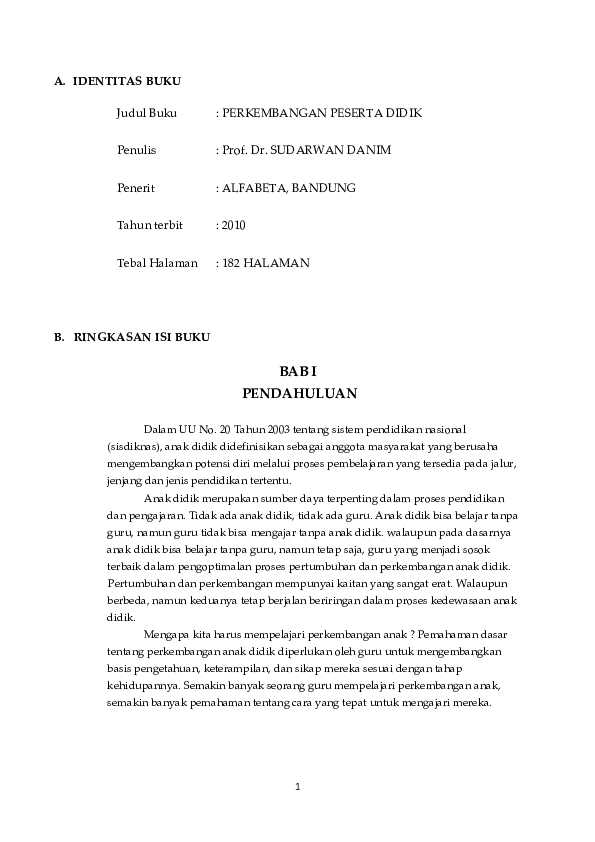 (DOC) CRITICAL BOOK REPORT PPD