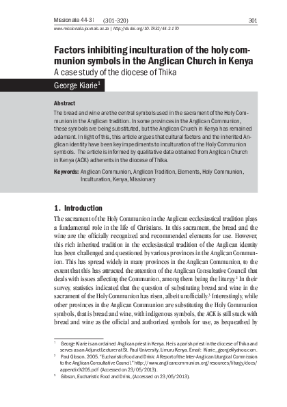 Anglican Symbols And Meanings