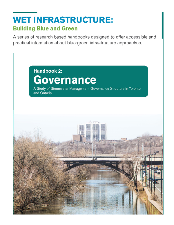 (PDF) Wet Infrastructure: Building Blue and Green