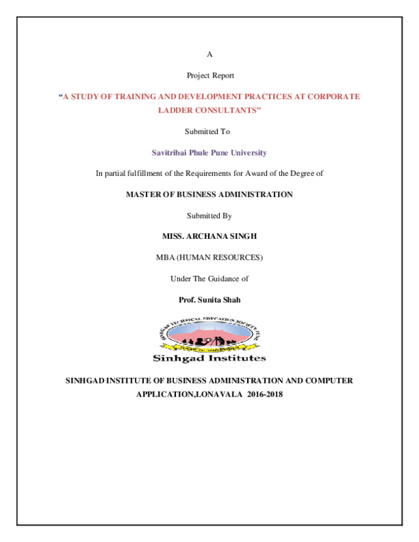 (DOC) SIP PROJECT REPORT Archana Singh