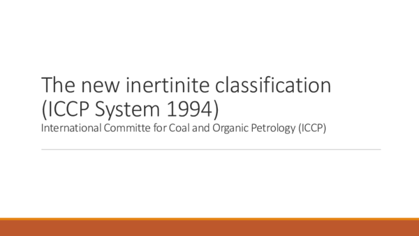 (PPT) Maseral Inertinit Batubara