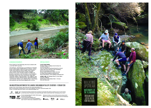(PDF) Walking Upstream Exhibition Catalogue (2017)