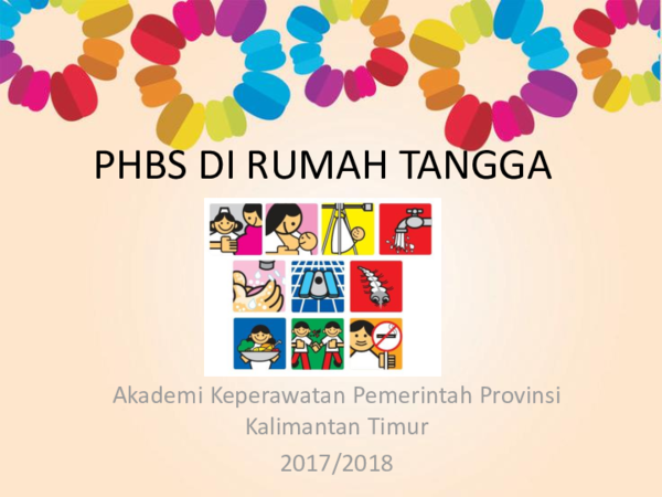 (PPT) PHBS Rumah Tangga