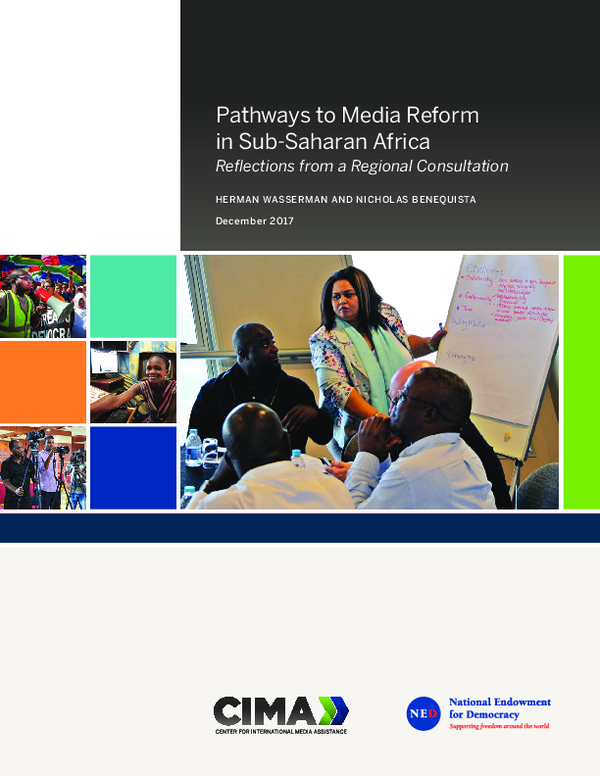 (PDF) Pathways to Media Reform in Sub‑Saharan Africa: Reflections from ...