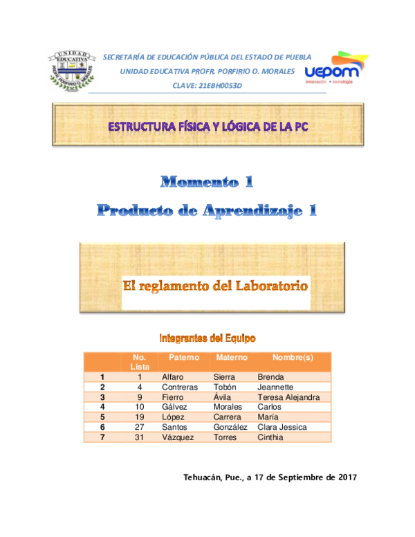 (DOC) SECRET ARÍA DE EDUCA CIÓN PÚBLIC A DEL ESTADO DE PUEBLA | marco ...