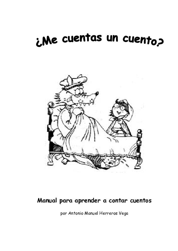 (PDF) Manual para aprender a contar cuentos