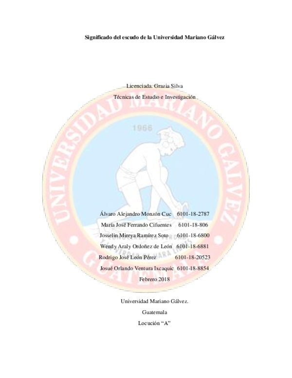 (DOC) SEQ CHAPTER \h \r 1Significado del escudo de la Universidad ...