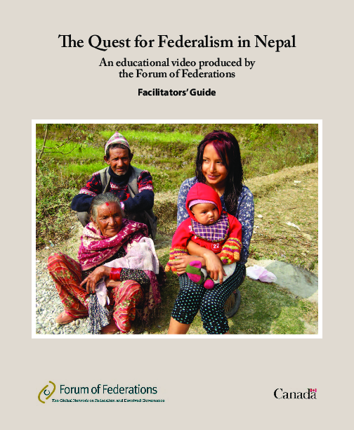 (PDF) The Quest for Federalism in Nepal An educational video produced ...