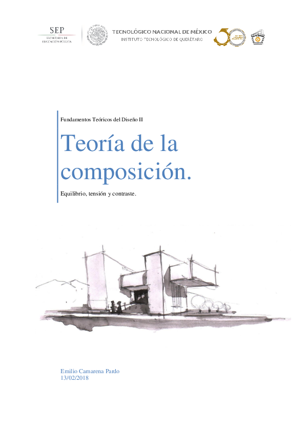(DOC) Teoria de la composicion Ensayo
