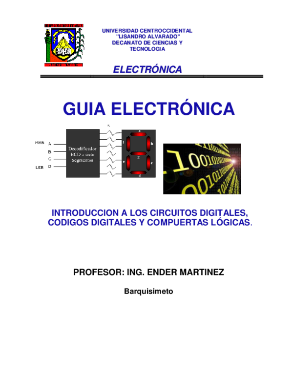 (PDF) Guia UNIDAD III Electronica UCLA