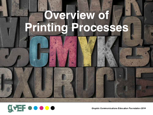 (PDF) Overview of Printing Processes"