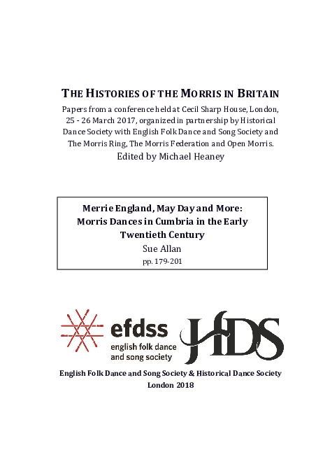 (PDF) Merrie England, May Day and more: Morris dances in Cumbria in the ...