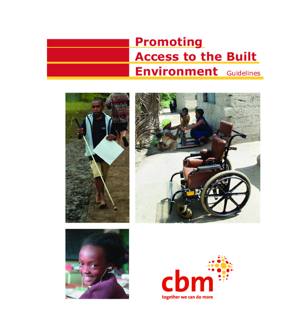 (PDF) Promoting Access to the Built Environment Guidelines
