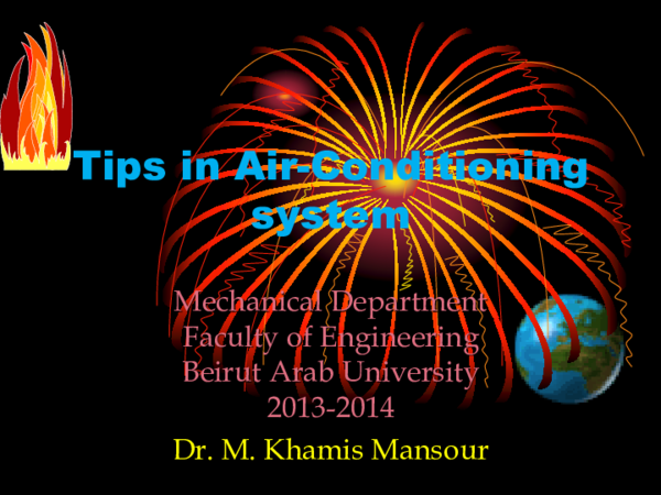 (PPT) HVAC distribution system