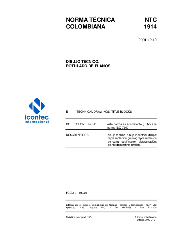 (PDF) NORMA TÉCNICA NTC COLOMBIANA 1914