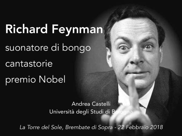(PDF) Richard Feynman: suonatore di bongo, cantastorie, premio Nobel