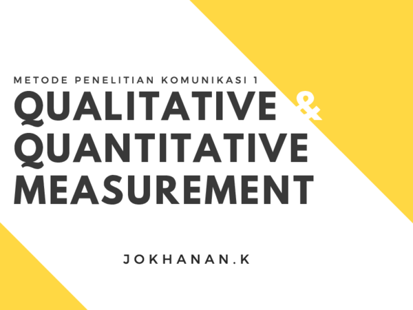 (PDF) QUALITATIVE & QUANTITATIVE MEASUREMENT