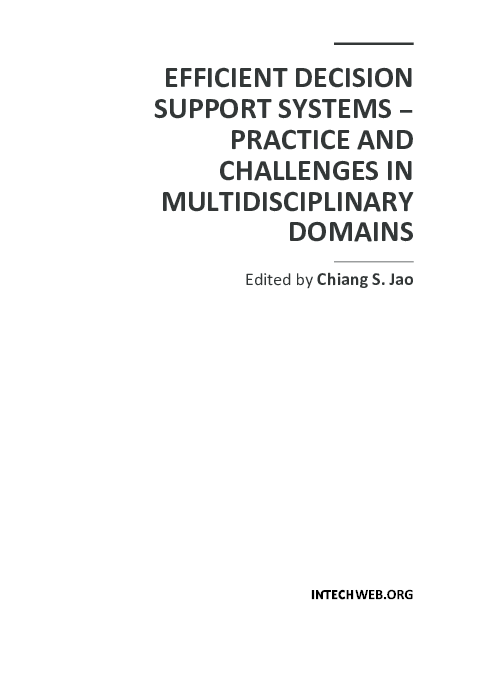 (PDF) EFFICIENT DECISION SUPPORT SYSTEMS – PRACTICE AND CHALLENGES IN ...