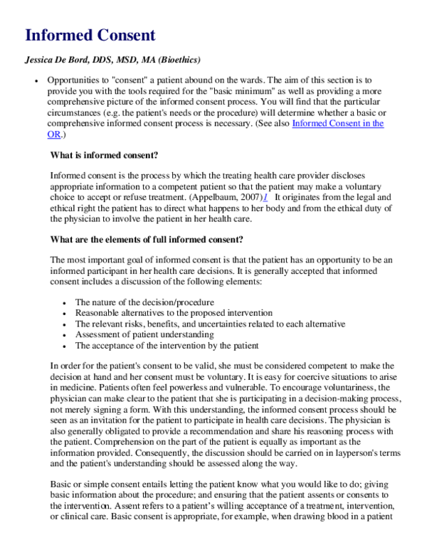 (DOC) Informed Consent