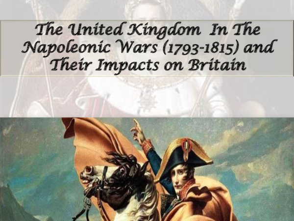 (PPT) The United Kingdom and the Napoleonic Wars